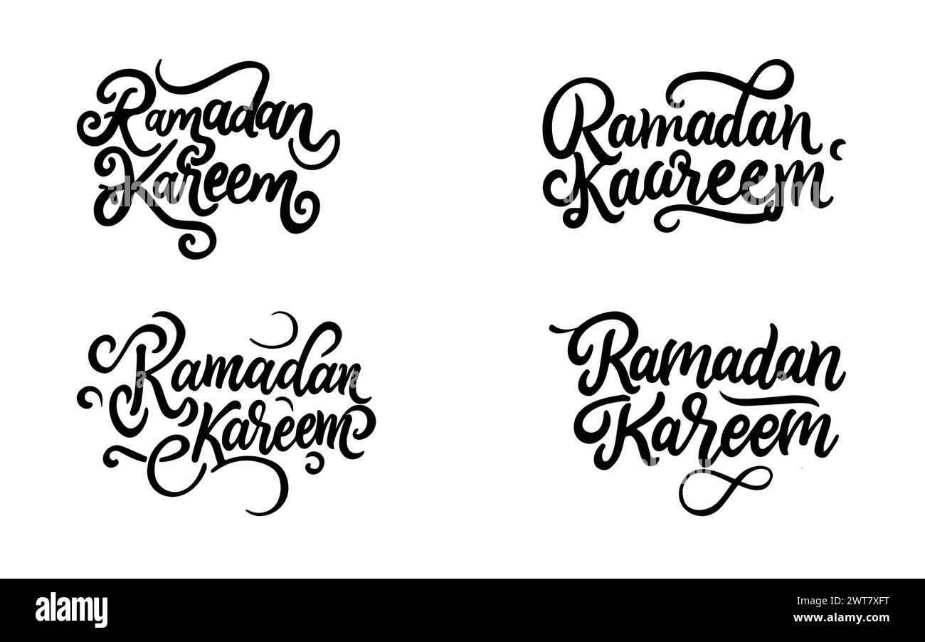 Ramadan vector badge Black and White Stock Photos & Images - Alamy