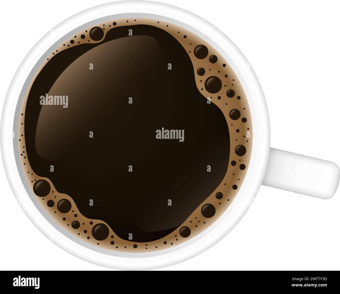 Top view container full Stock Vector Images - Alamy