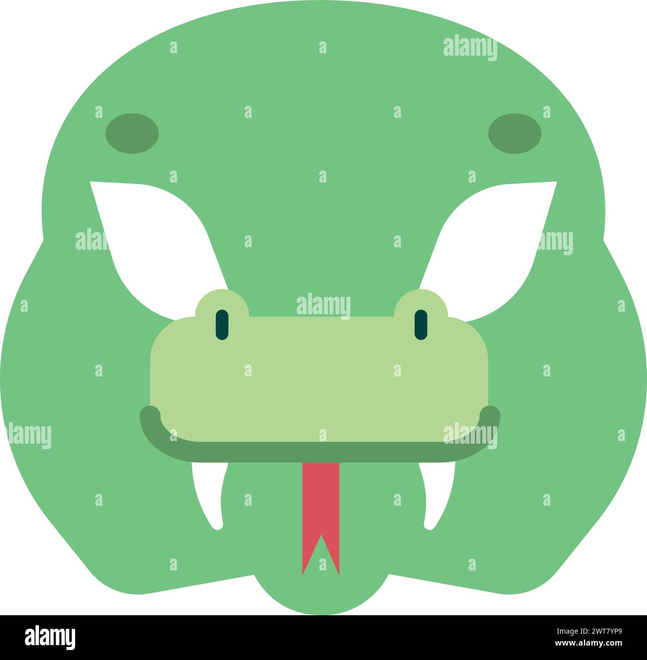 Snake party mask for kid fun birthday holiday Stock Vector Image & Art ...