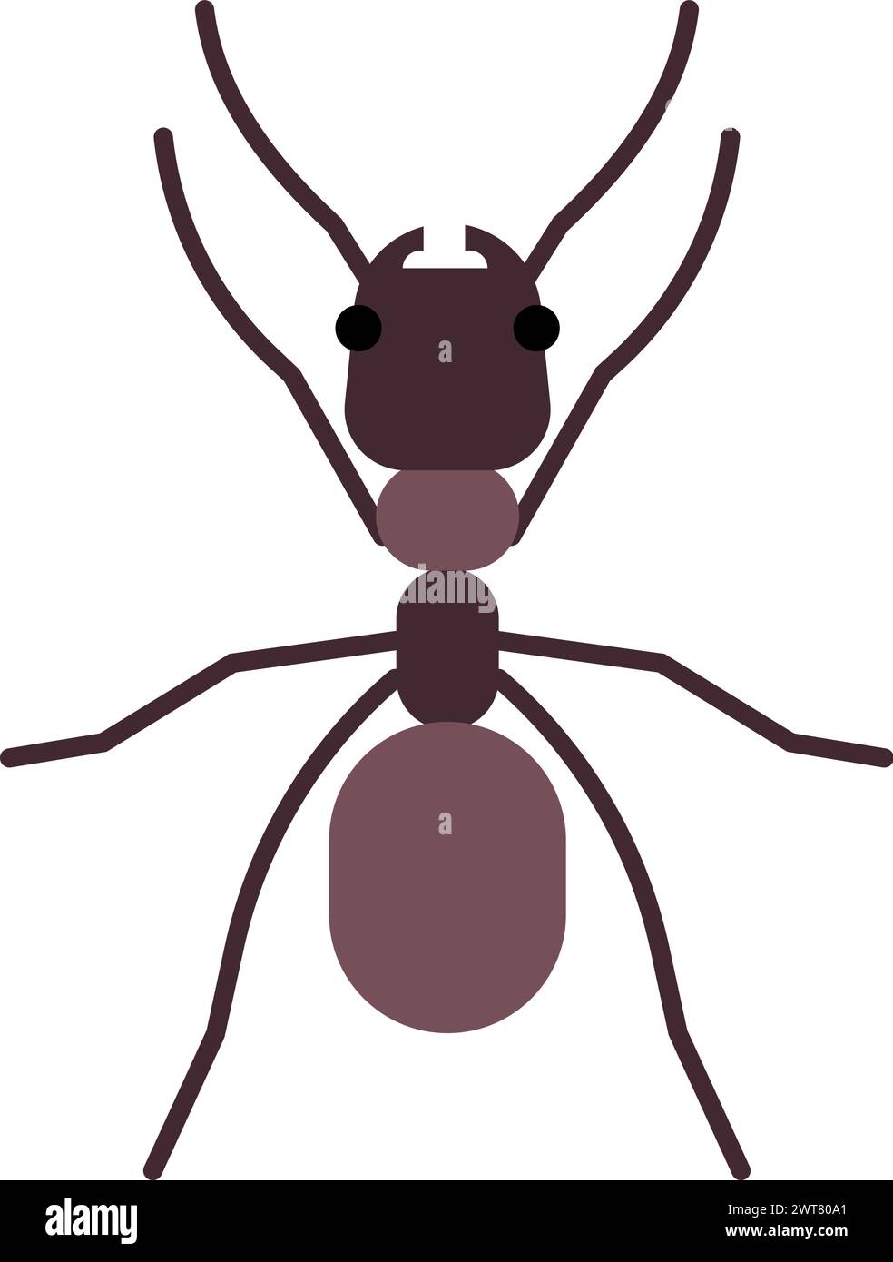 Funny ant colony Stock Vector Images - Alamy