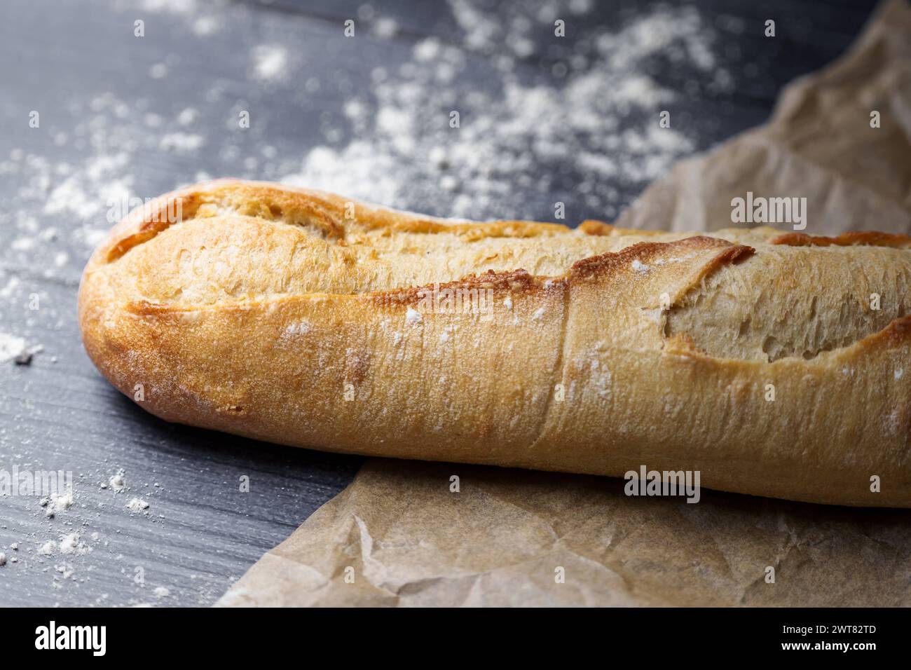 Augsburg, Bavaria, Germany - March 16, 2024: freshly baked baguette ...