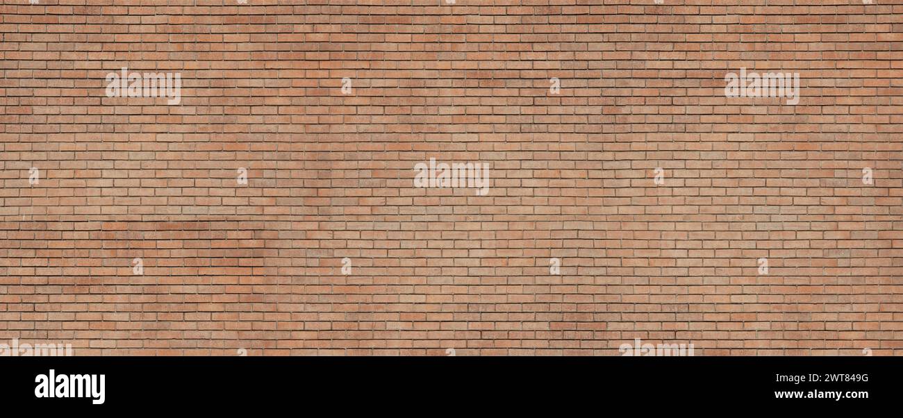 Color brick wall as background, banner design Stock Photo - Alamy