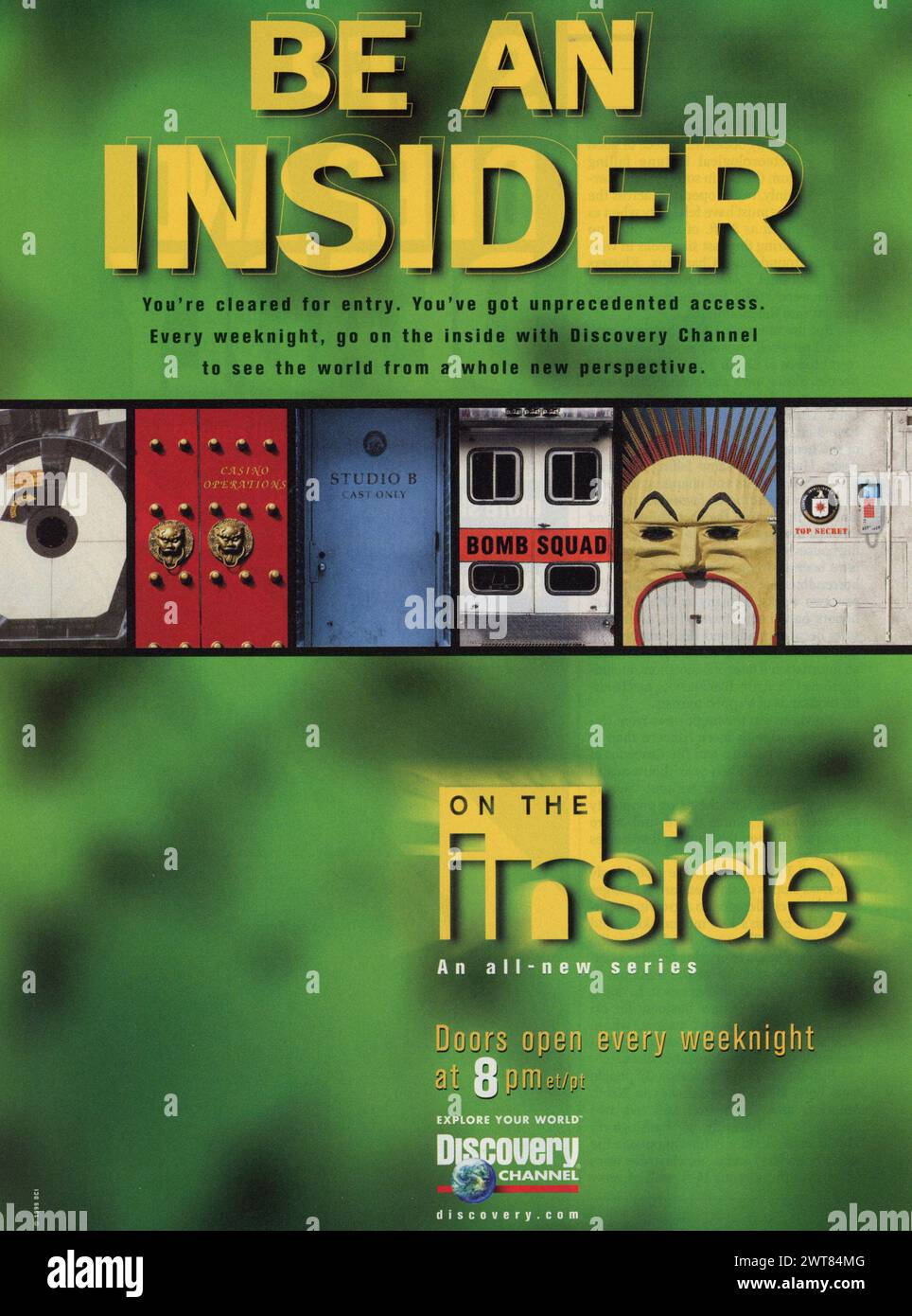 Vintage "Time" Magazine 8 March 1999 issue advert, USA Stock Photo - Alamy