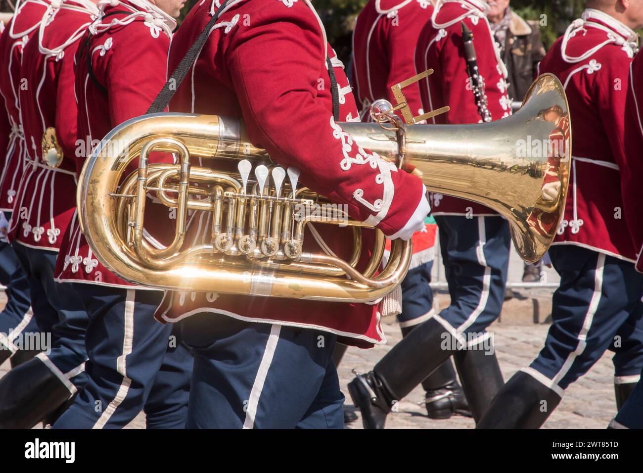 Musical wind instruments tuba hi-res stock photography and images - Alamy