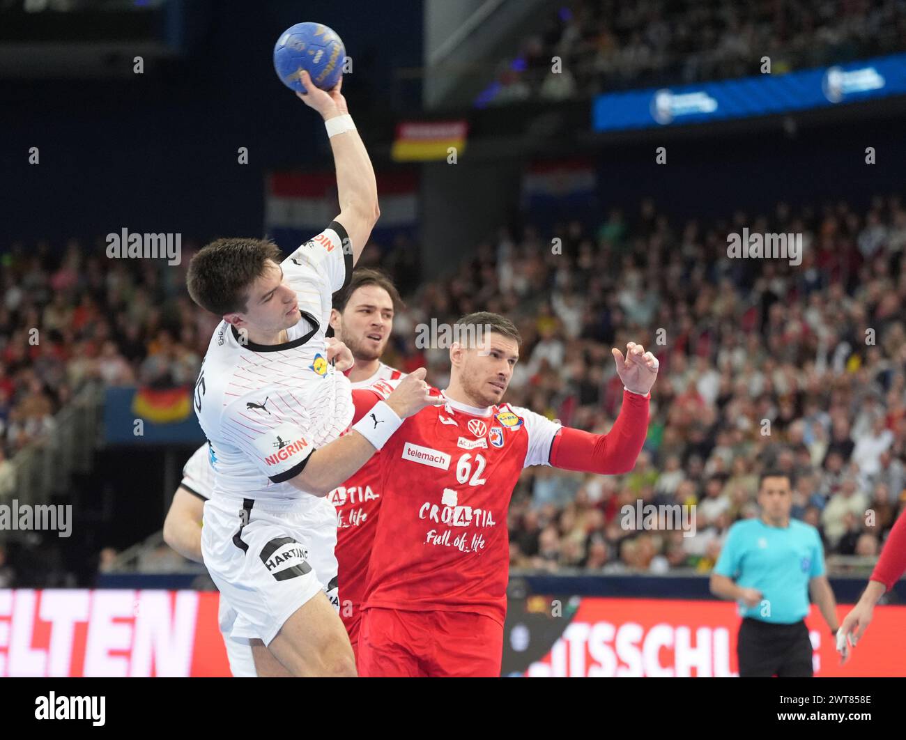 Hanover, Germany. 16th Mar, 2024. Handball: Olympic Qualification ...