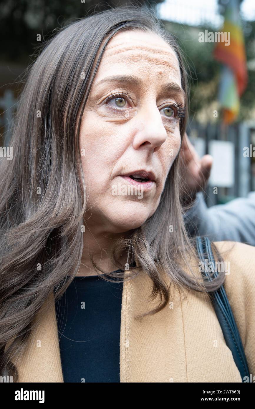 Florence, . 16th Mar, 2024. Florence, Sara Funaro Candidate for Mayor ...