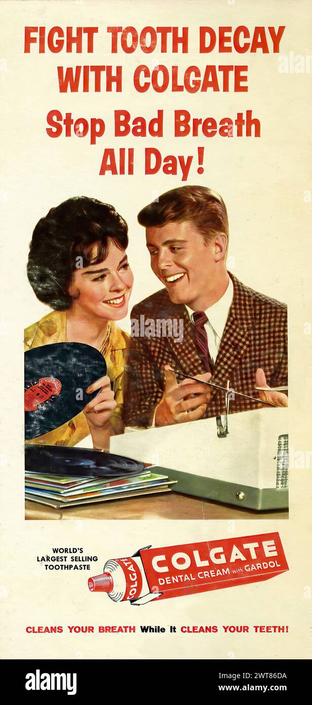 Fight Tooth Decay With Colgate - Vintage american magazine press ...