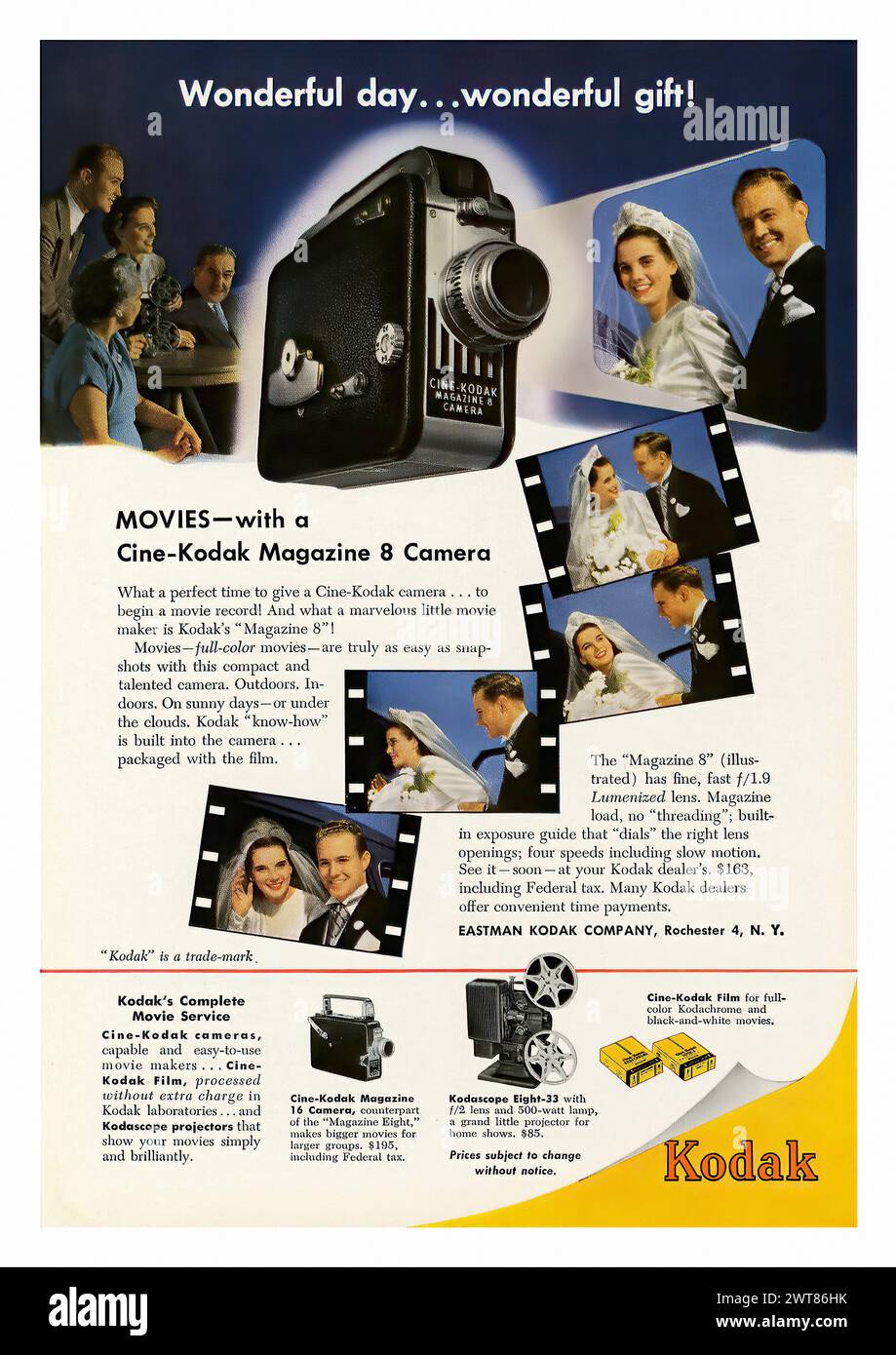 Cine-Kodak Magazine 8 Camera (1949) - Vintage american magazine press ...