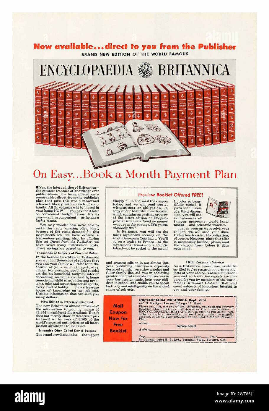 Encyclopaedia Britannica (1957) - Vintage american magazine press ...