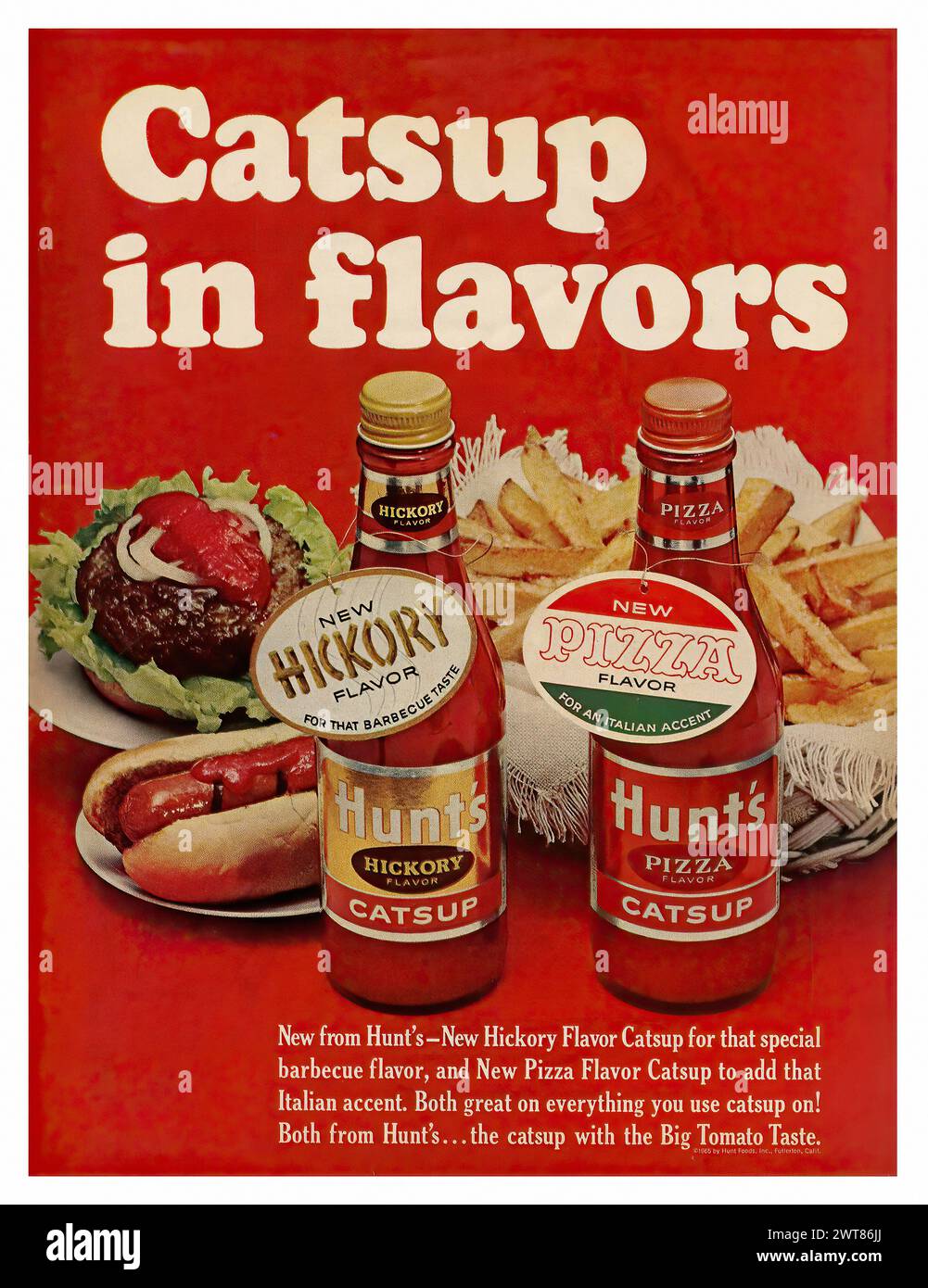 Catsup in flavors (1965) - Vintage american magazine press advertising ...