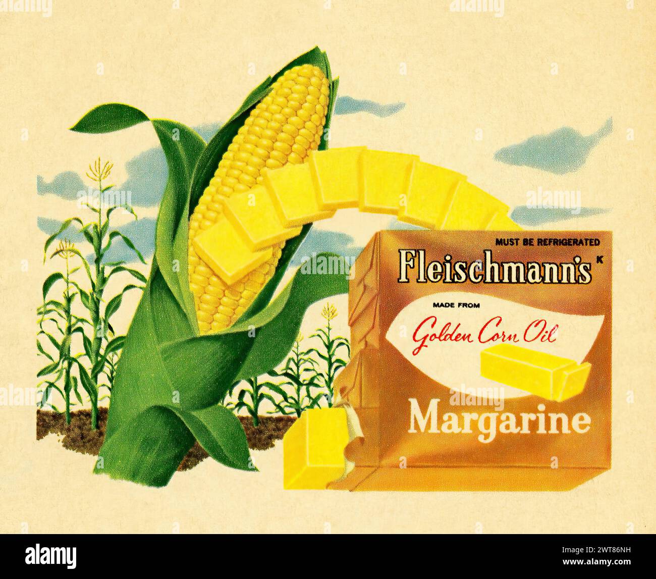 Fleischmann's Margarine - Vintage american magazine press advertising ...