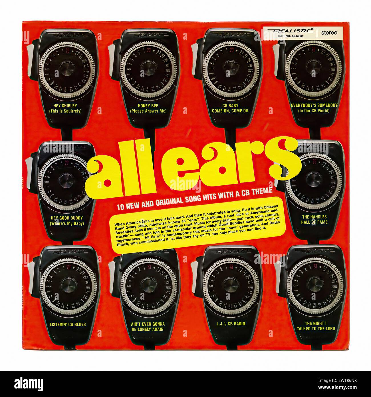 All Ears - Vintage american magazine press advertising Stock Photo - Alamy