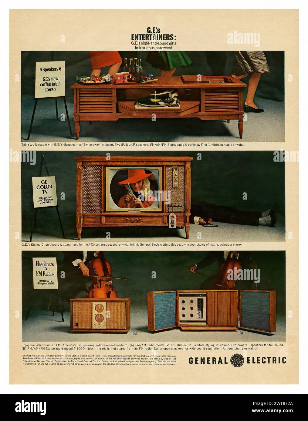 General Electric (1963) - Vintage american magazine press advertising ...