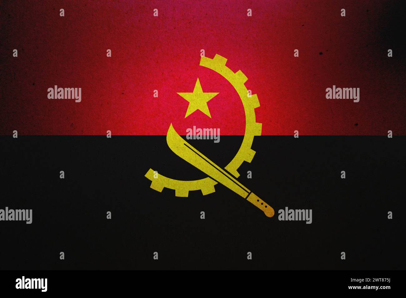Angolan flag hi-res stock photography and images - Alamy