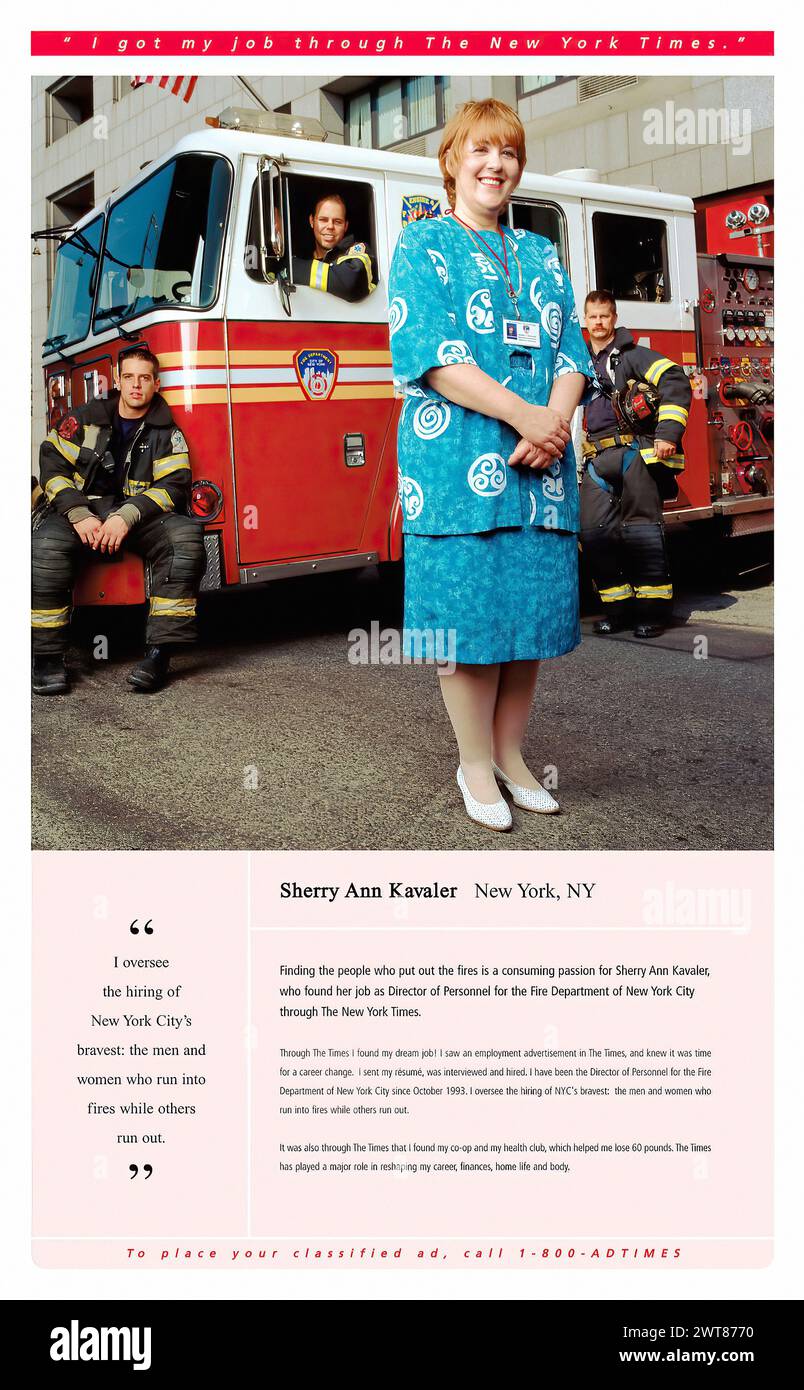 I Got My Job Through The New York Times 001 - Vintage american magazine ...