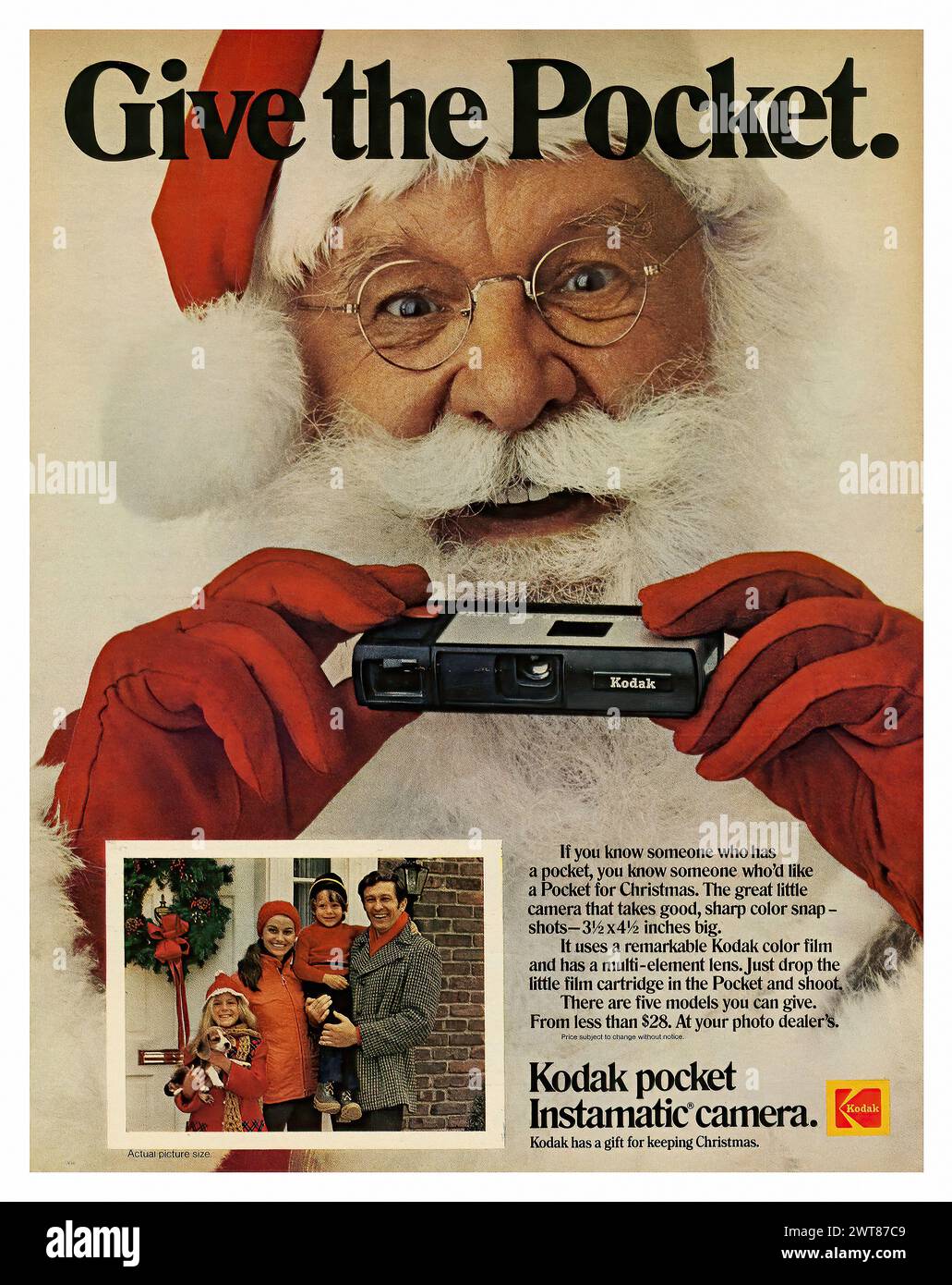 Kodak Pocket Instamatic (1972) - Vintage american magazine press ...