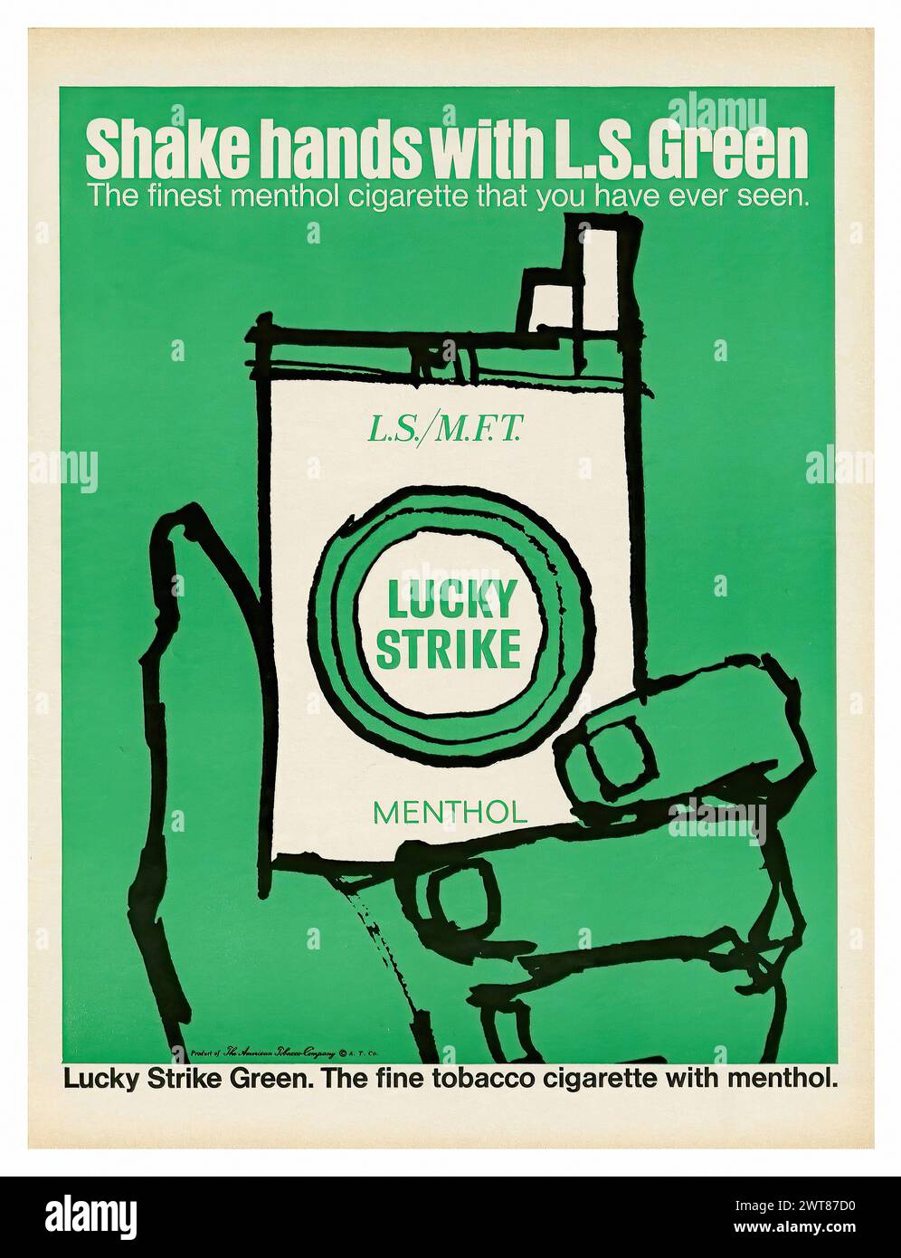 Lucky Strike Menthol (1967) - Vintage american magazine press ...