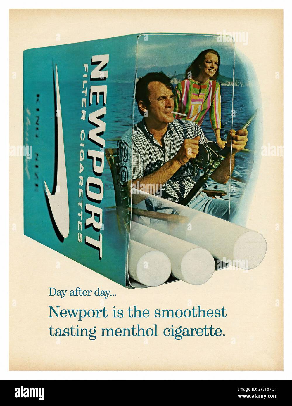 Newport (1967) - 49 - Vintage american magazine press advertising Stock ...