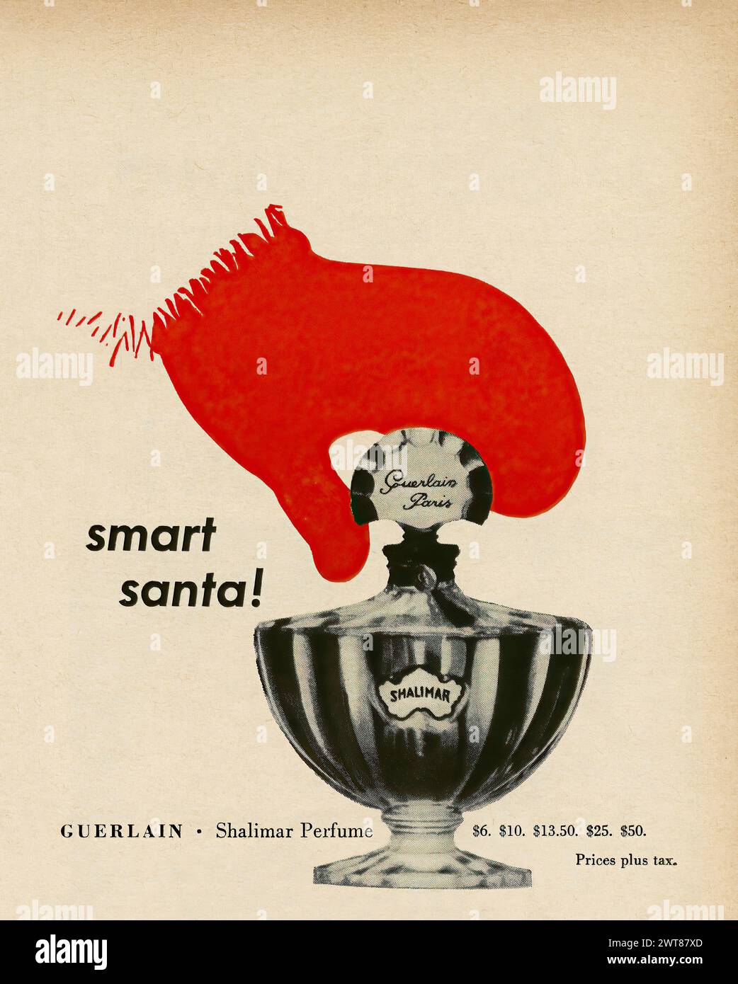 Shalimar Perfume (1962) - Vintage american magazine press advertising ...