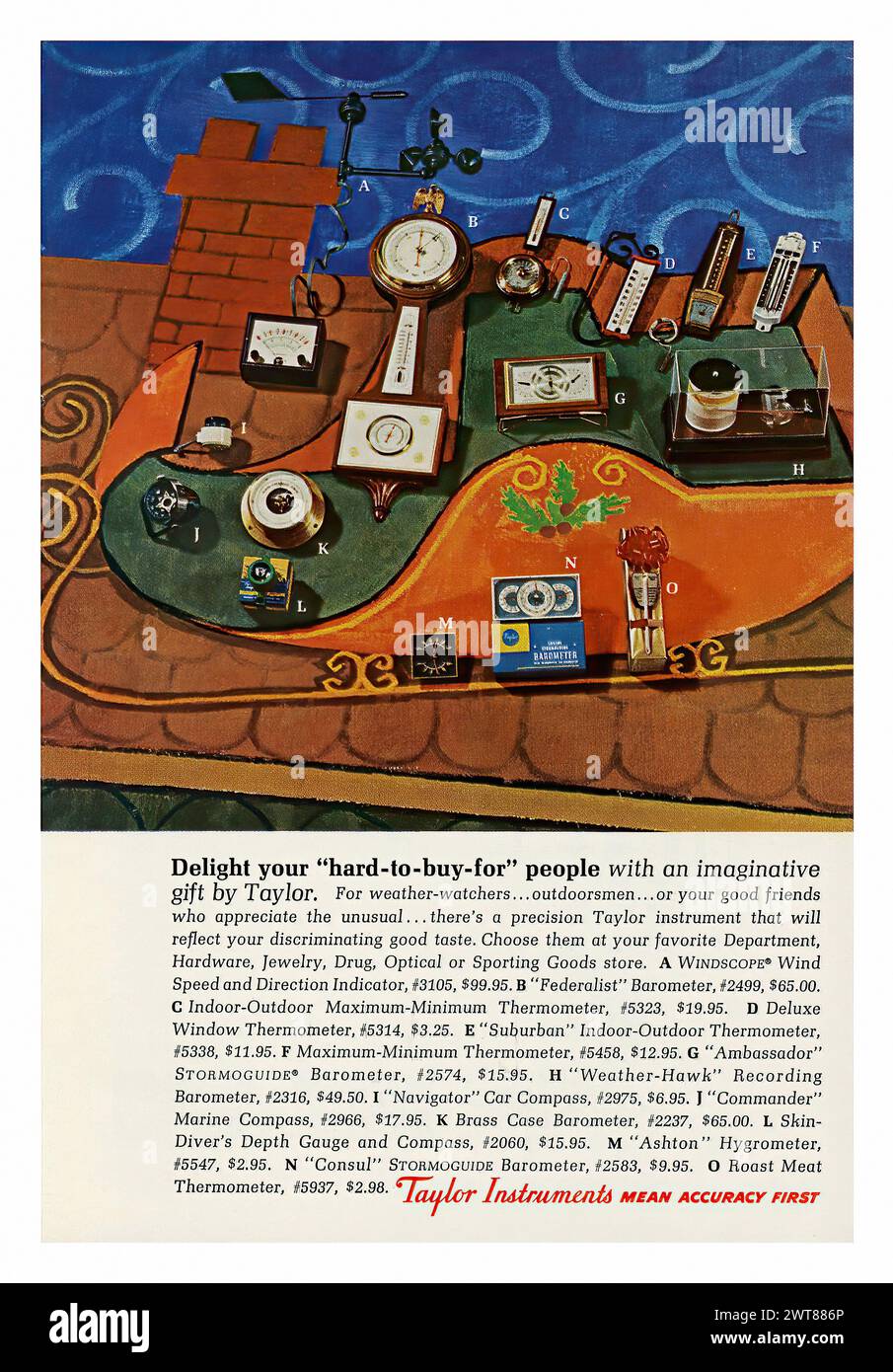 Taylor Instruments - 40 - Vintage american magazine press advertising ...