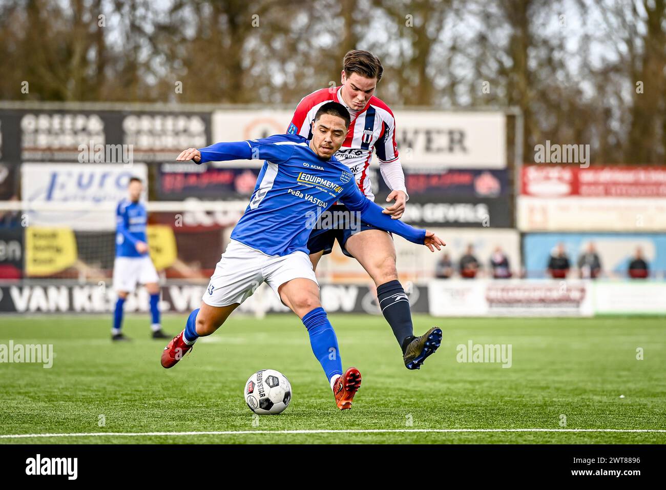 Maassluis, Nederland. 16th Mar, 2024. MAASSLUIS, 16-03-2024, Sportpark ...