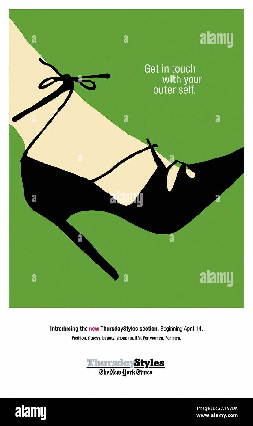 ThursdayStyles Shoe Advertisement - Vintage american magazine press ...