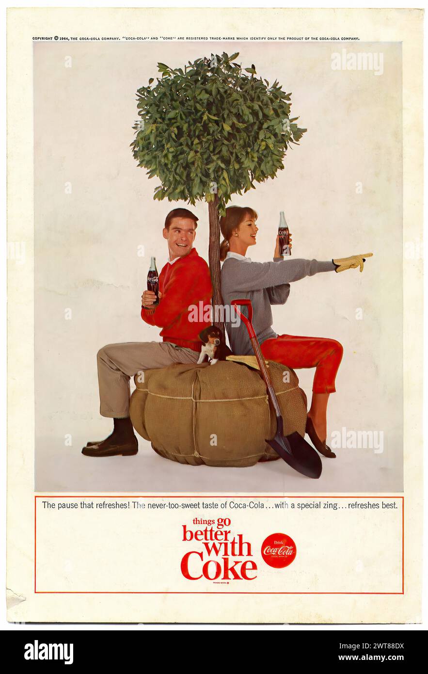 Things Go Better With Coke 003 - Vintage american magazine press ...