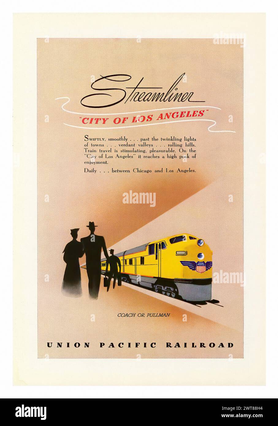 Union Pacific Railroad (1949) - Vintage american magazine press ...