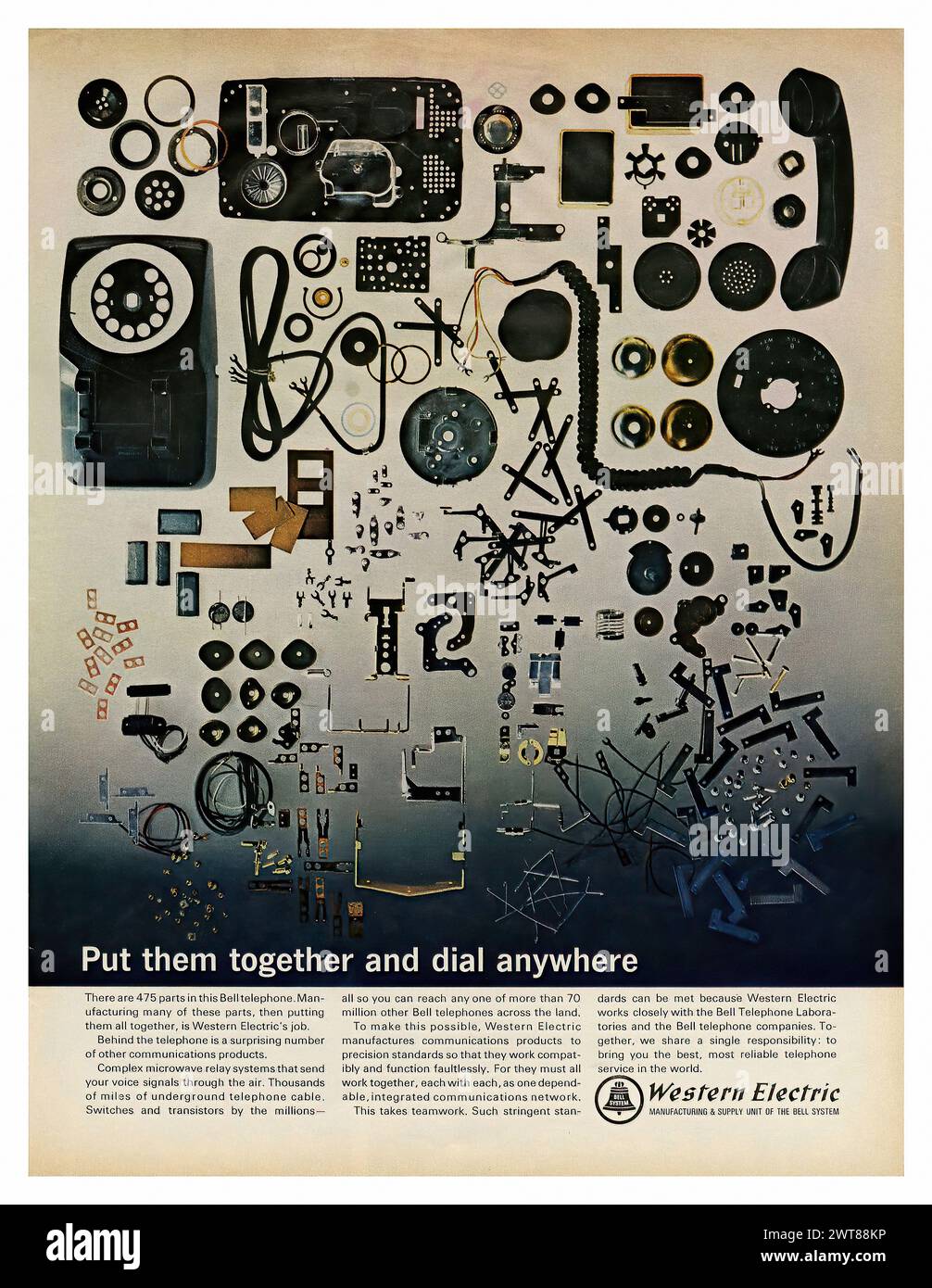 Western Electric (1965) - Vintage american magazine press advertising ...