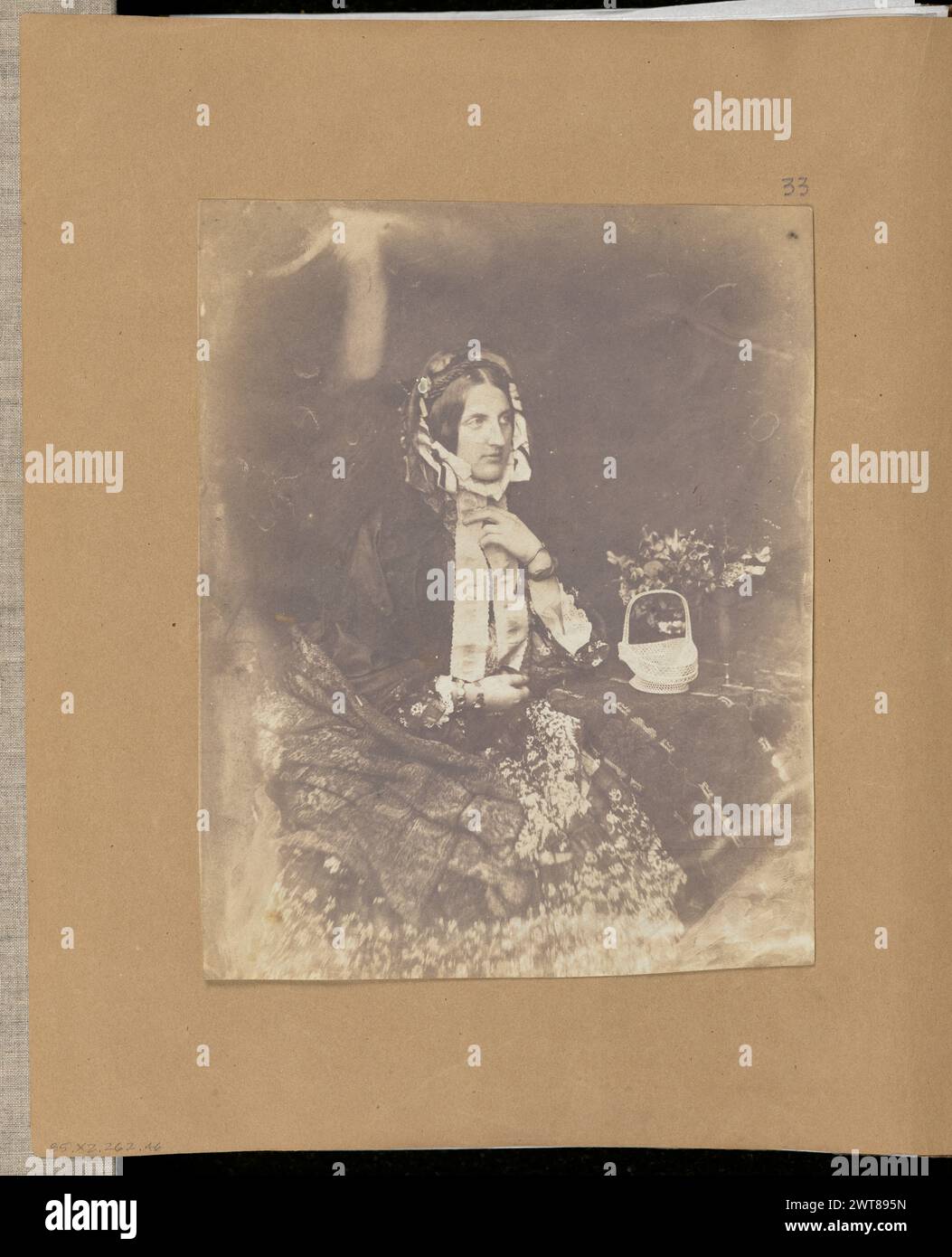 Miss J. H. Heriot Maitland. Unknown, photographer 1850s Portrait of a ...