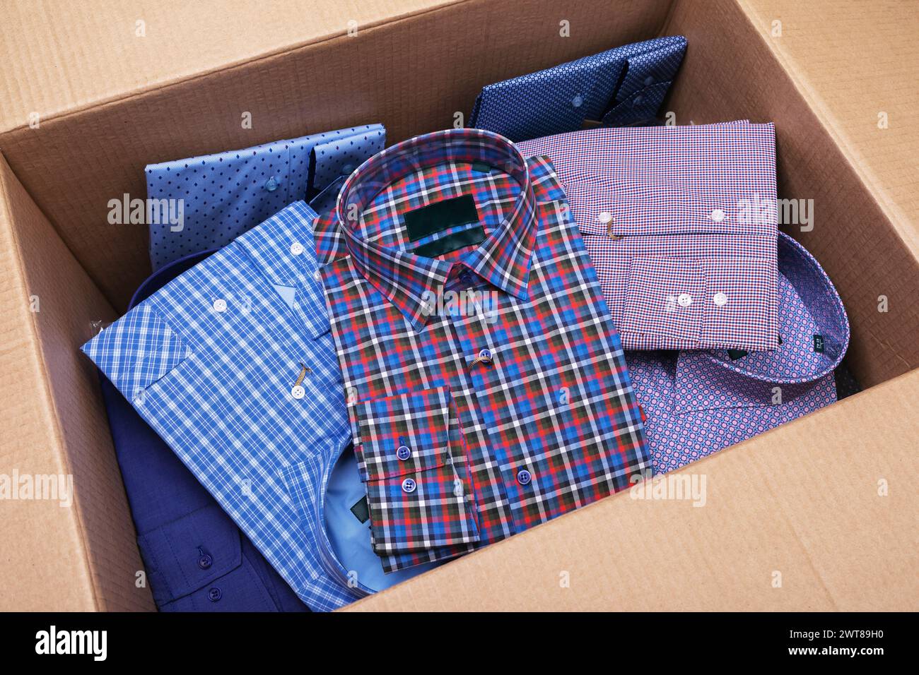 Folded carton hi-res stock photography and images - Alamy