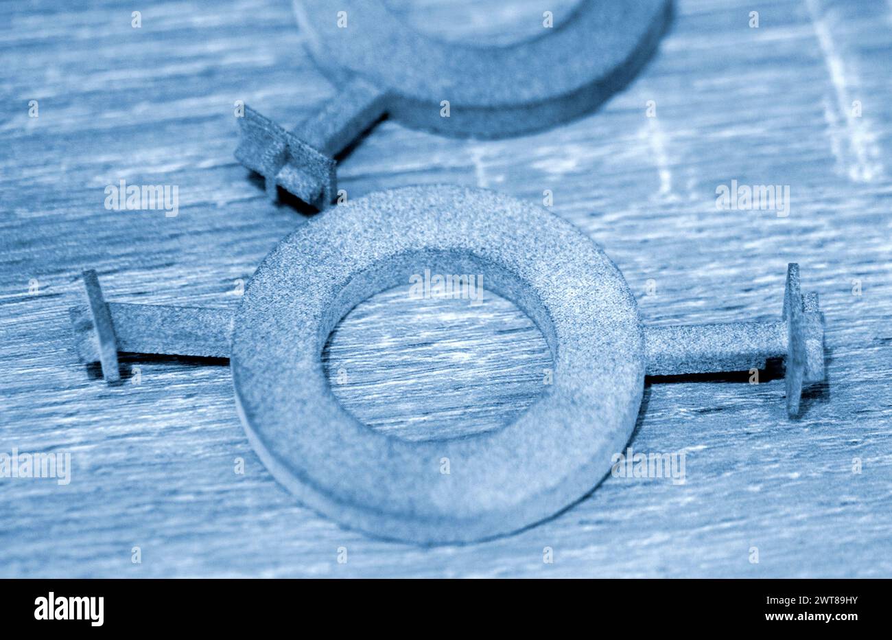 Parts objects from polyamide powder printed on 3D printer. Technology ...