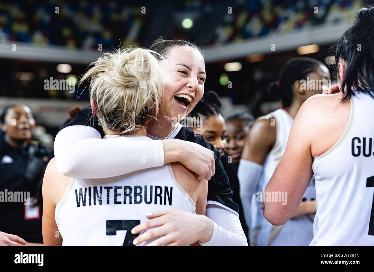 London Lions women basketball team win the second leg of the semi final ...