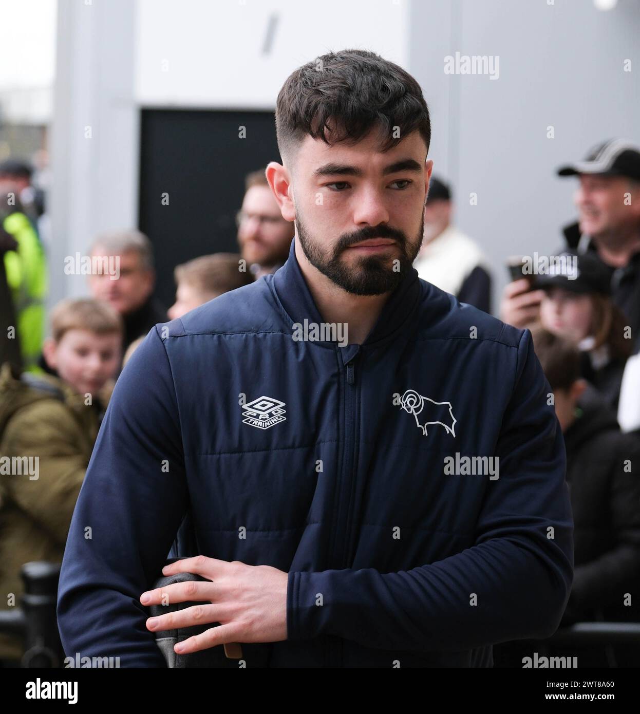 Pride Park, Derby, Derbyshire, UK. 16th Mar, 2024. League One Football ...