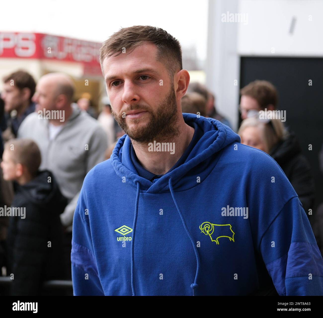Pride Park, Derby, Derbyshire, UK. 16th Mar, 2024. League One Football ...