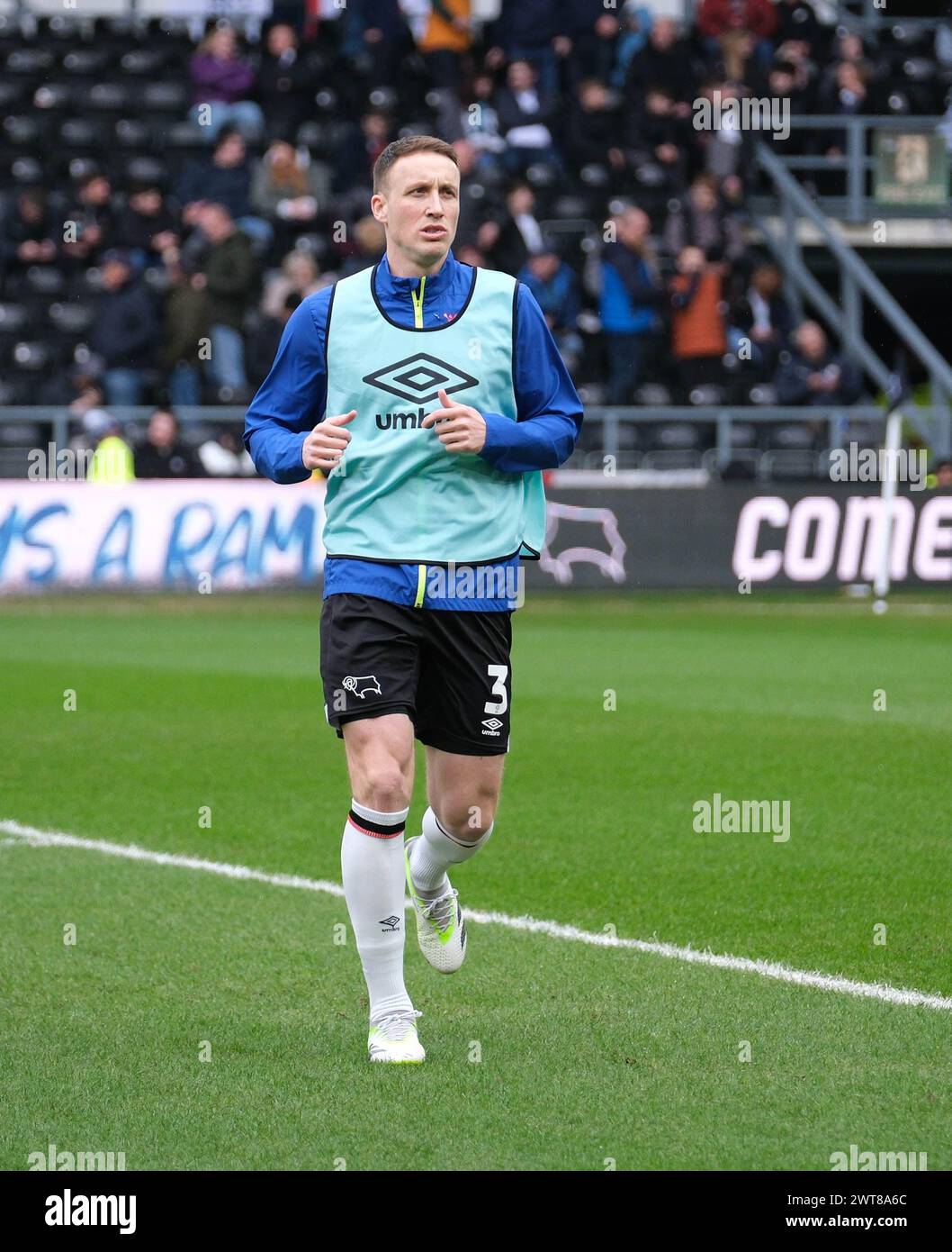 Pride Park, Derby, Derbyshire, UK. 16th Mar, 2024. League One Football ...
