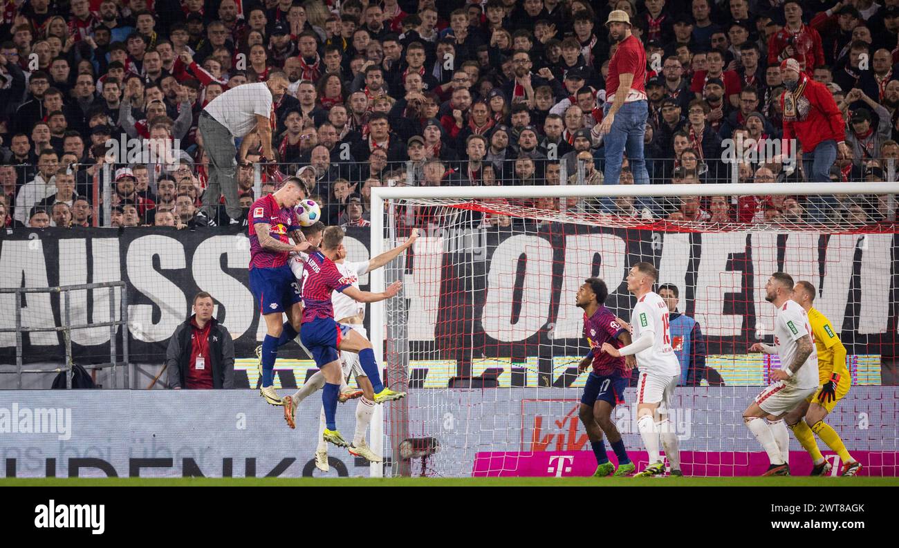 Köln, Germany. 15th Mar 2024. Benjamin Sesko (RBL) 1. FC Köln - RB ...