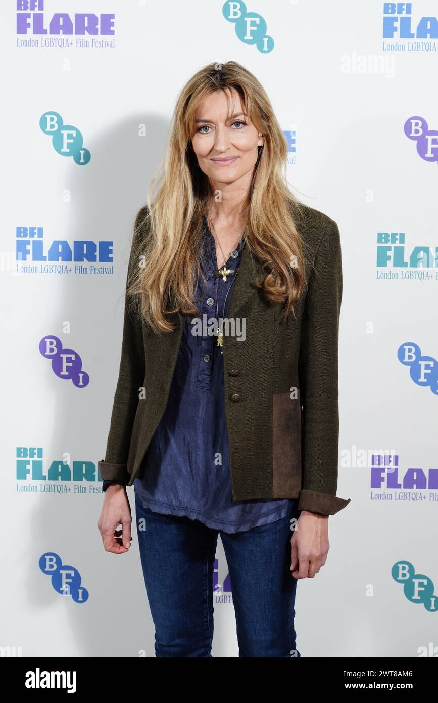 Natascha McElhone attending the BFI Flare Film Festival Merchant Ivory ...