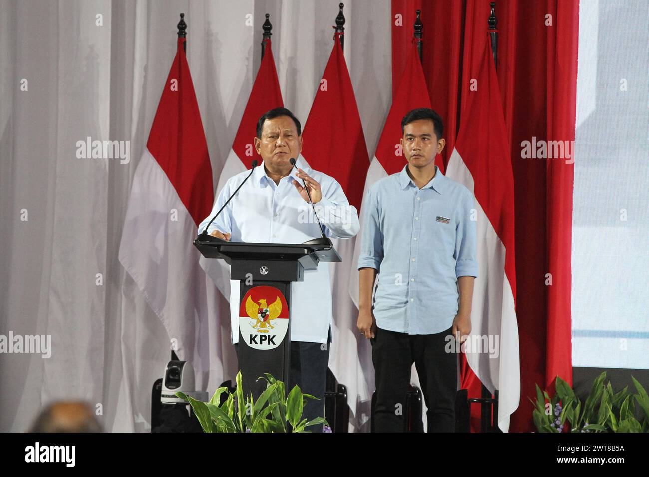 Indonesian President-elect Prabowo Subianto and Gibran Rakabuming Raka ...