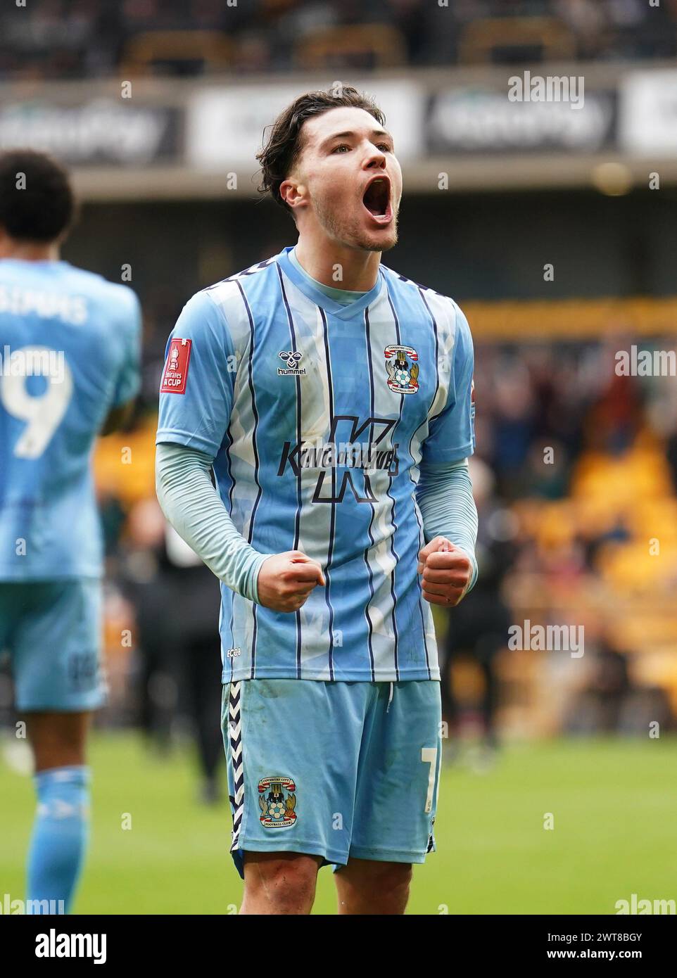 Coventry City's Callum O'Hare celebrates after the Emirates FA Cup ...