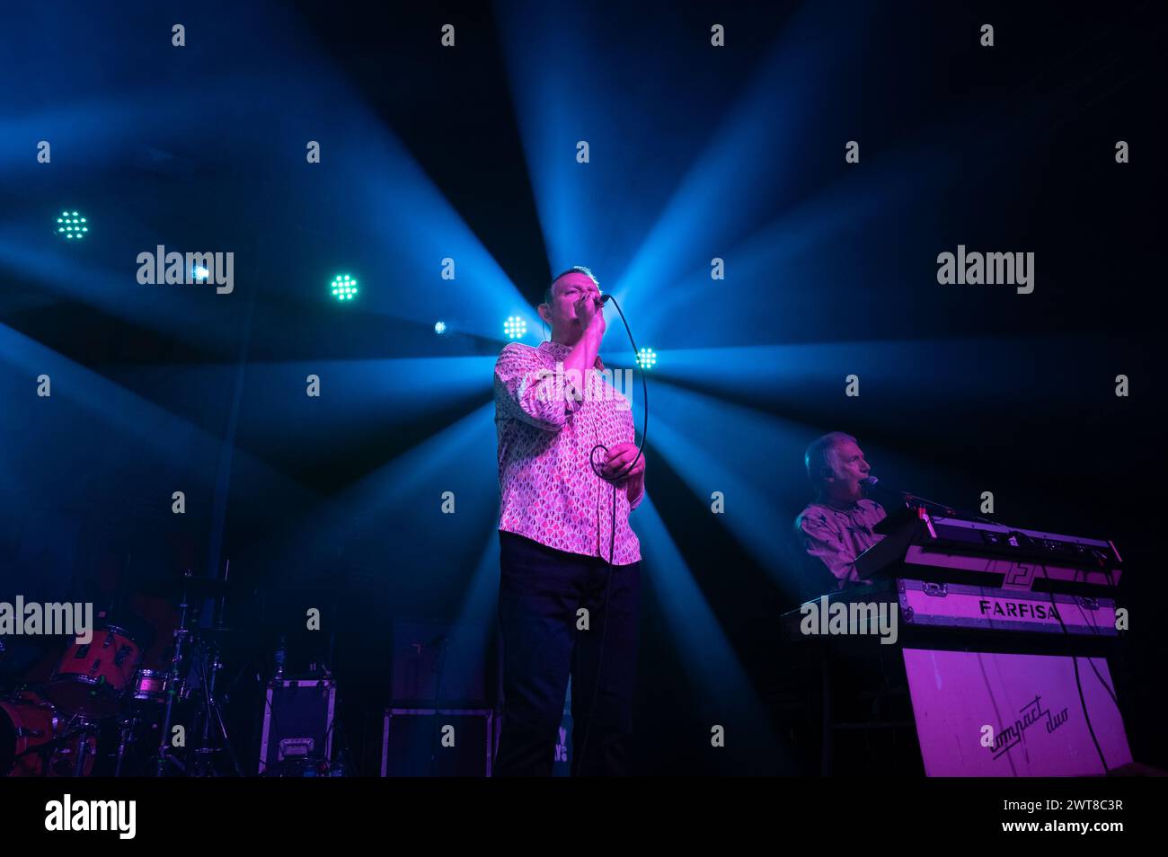 Glasgow, UK. 15th Mar, 2024. Stephen Holt and Clint Boon of Inspiral ...