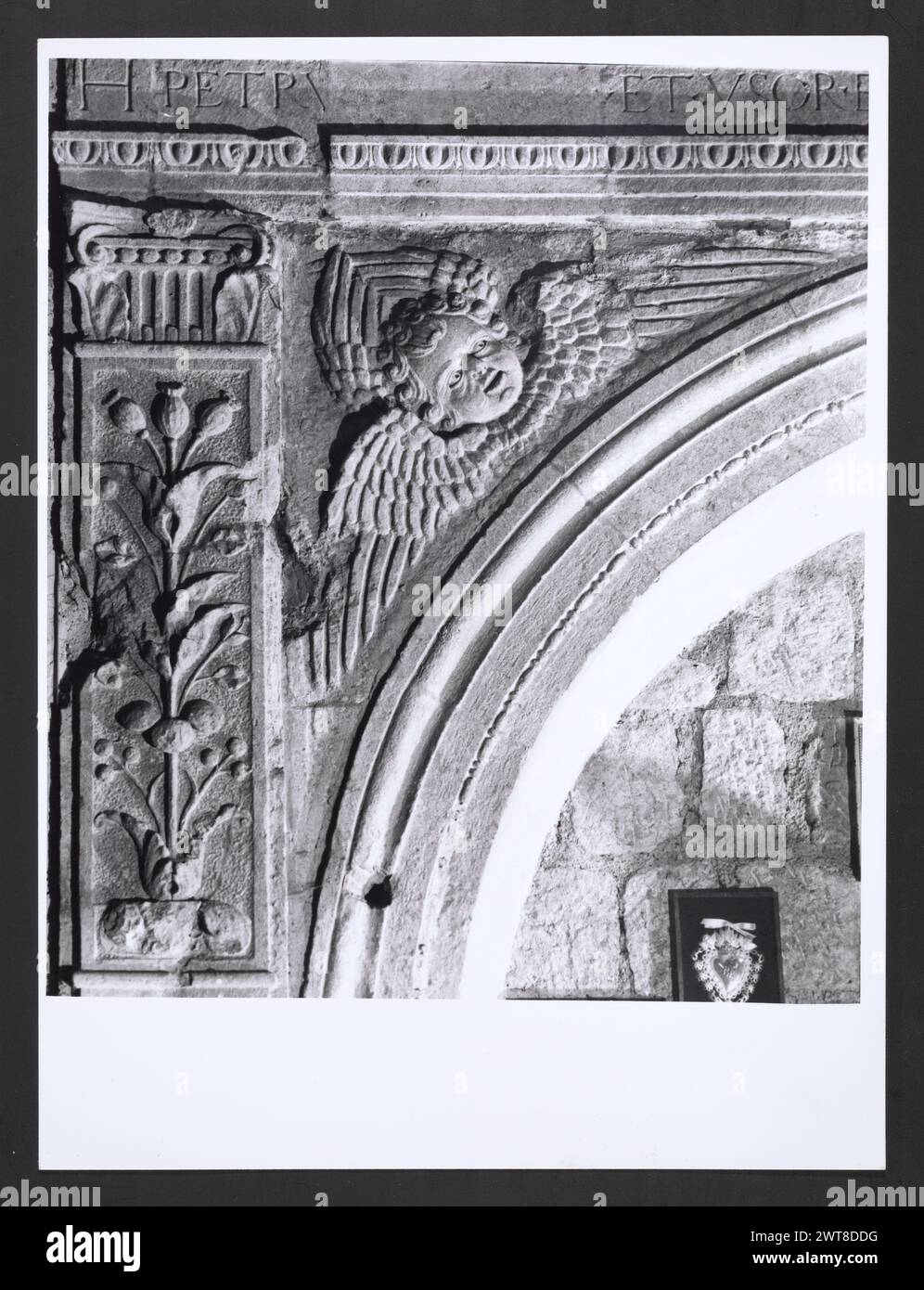 Lazio Viterbo Viterbo S. Maria della Verita, Cloister1. Hutzel, Max ...