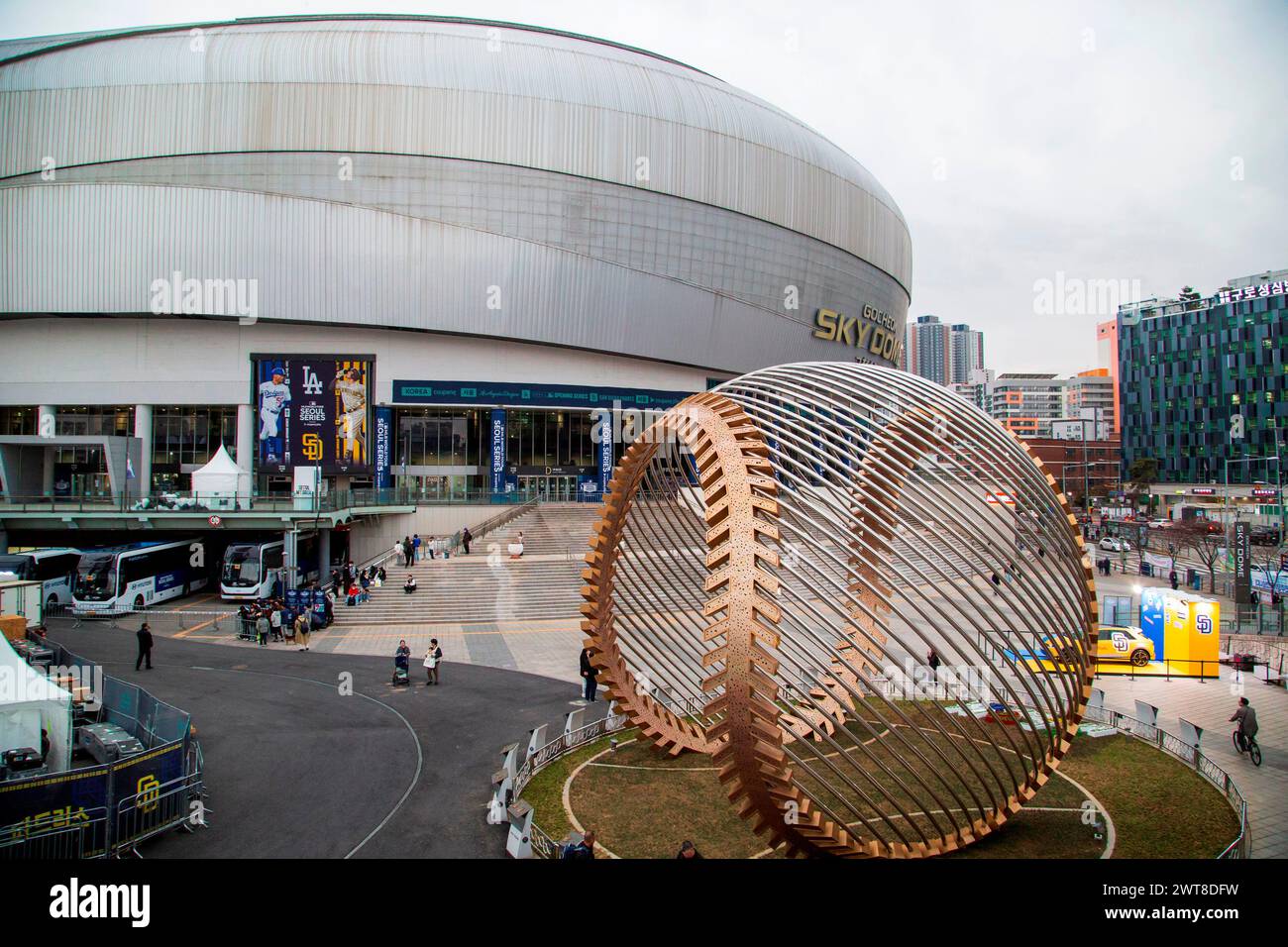 March 17 and 18. 16th Mar, 2024. Gocheok Sky Dome, March 16, 2024 ...