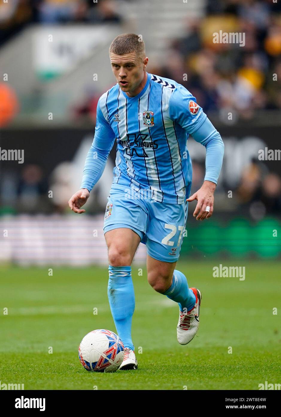Coventry City's Jake Bidwell during the Emirates FA Cup quarter-final ...