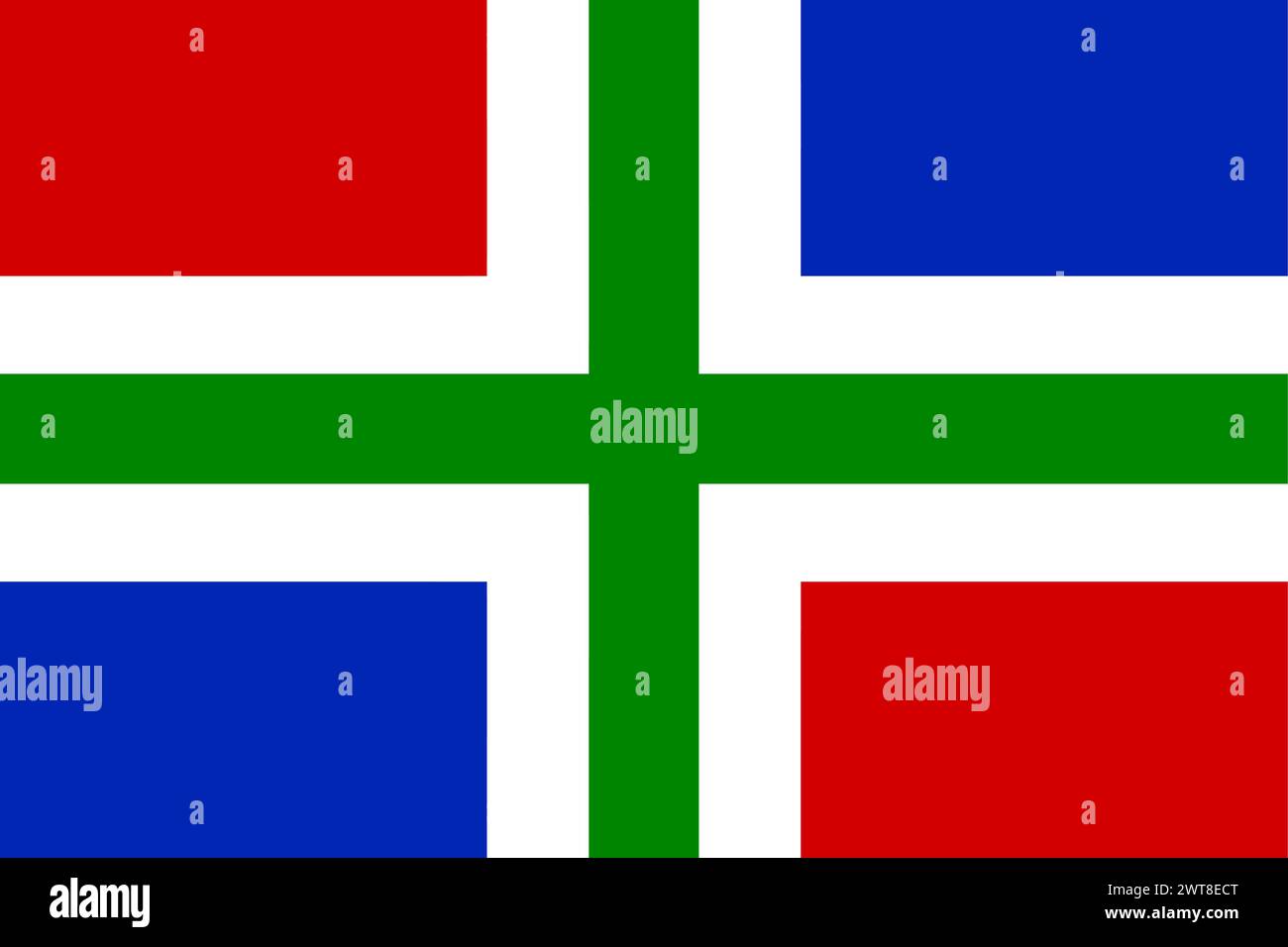 Groningen flag Stock Vector Images - Alamy