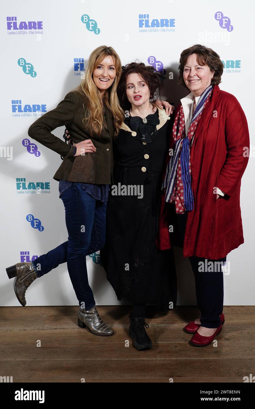 Natascha McElhone, Helena Bonham Carter and Greta Scacchi attending the ...