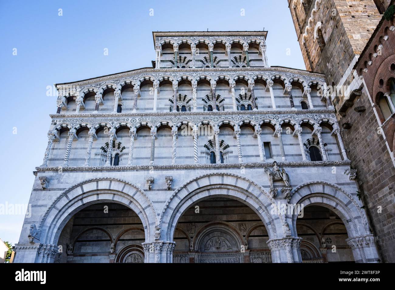 Lucca Cathedral (Duomo di Lucca, Cattedrale di San Martino) is a Roman ...