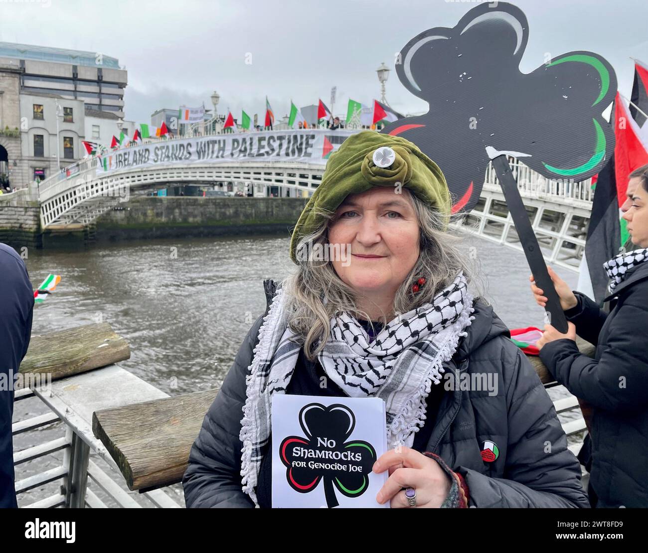 Aine Hayden from the Ireland Palestine Solidarity Campaign (IPSC) joins ...