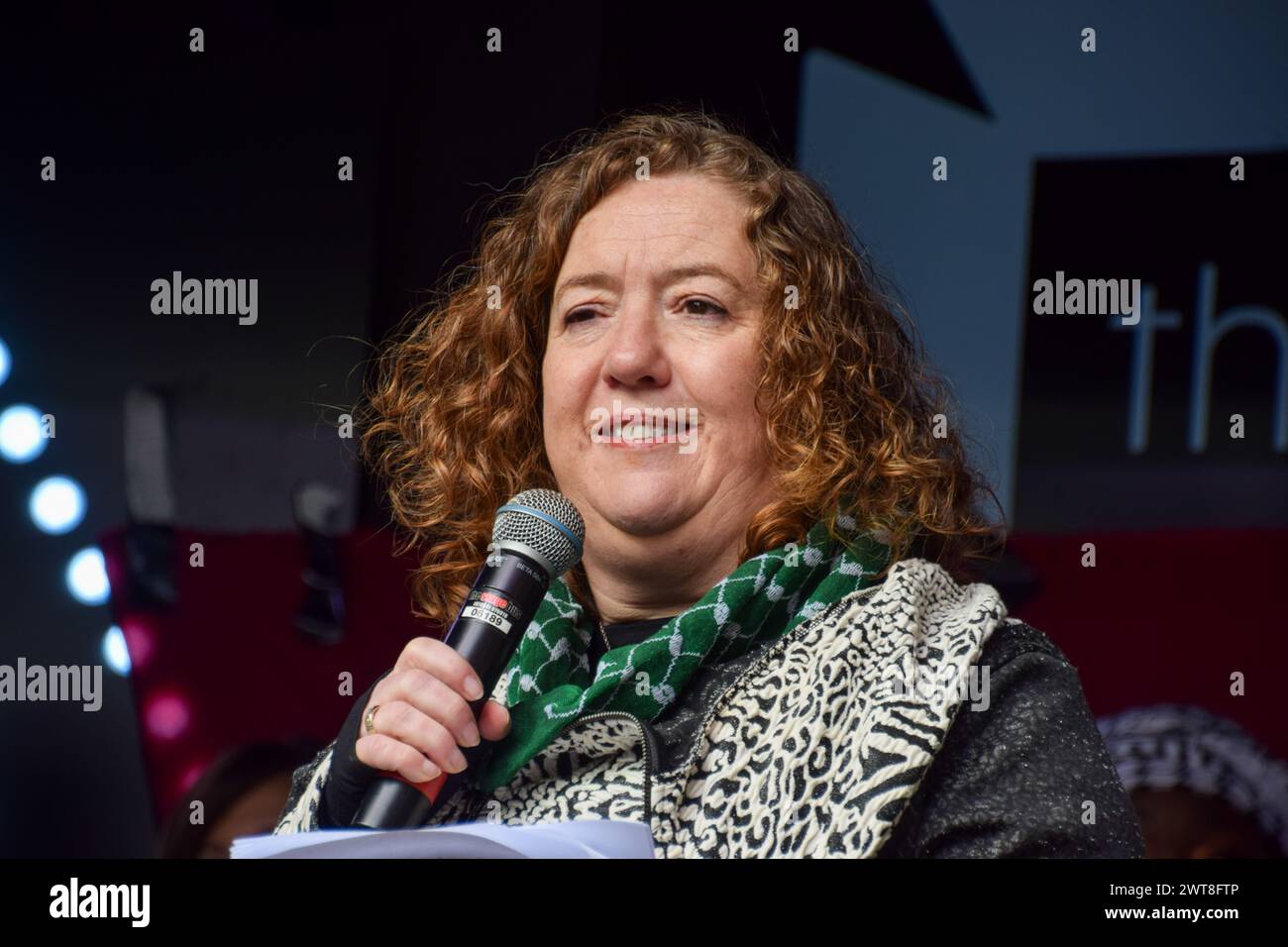 London, England, UK. 16th Mar, 2024. FRAN HEATHCOTE, General Secretary ...