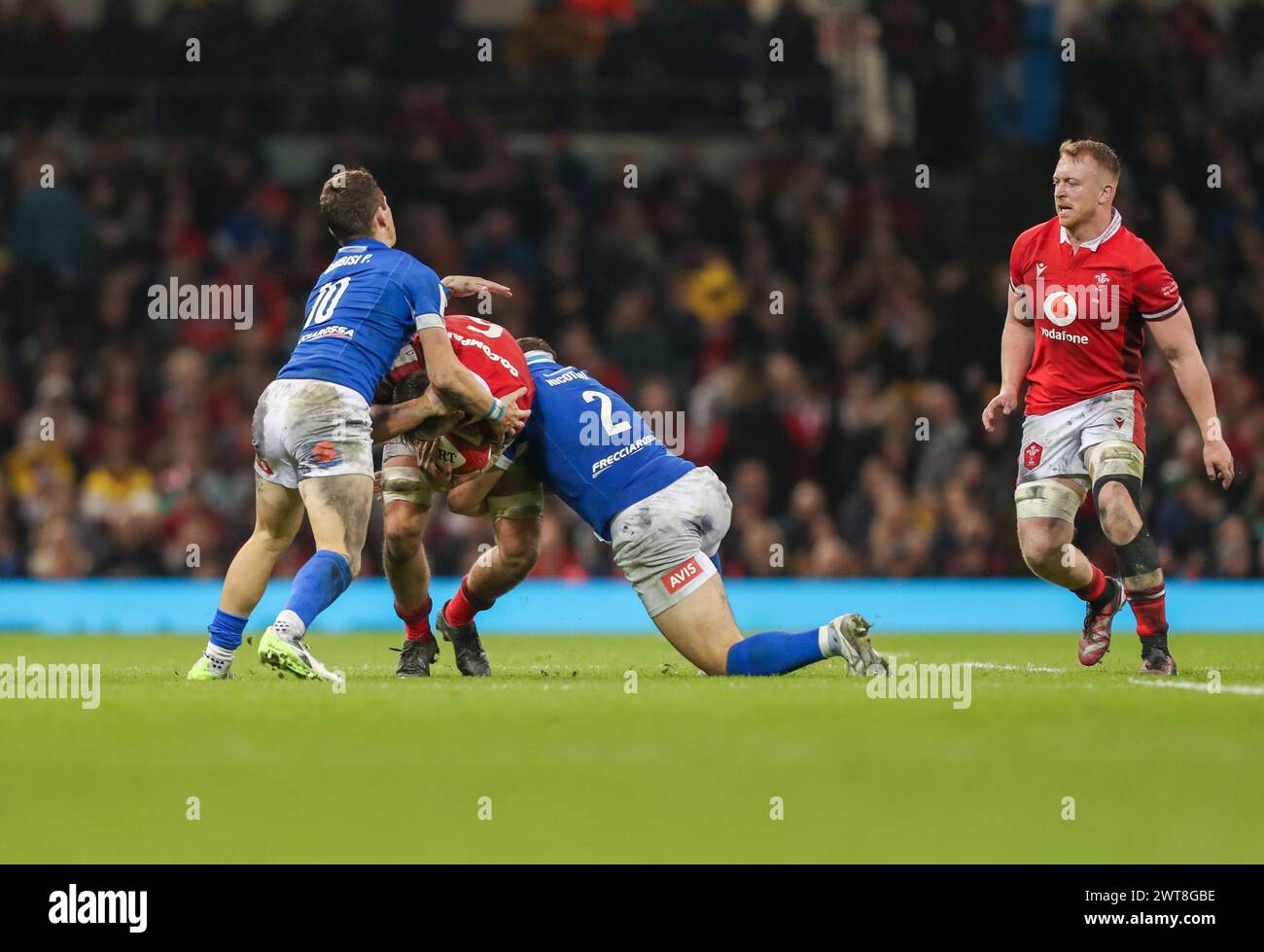 Cardiff, UK. 16th Mar, 2024. 16th March 2024; Principality Stadium ...